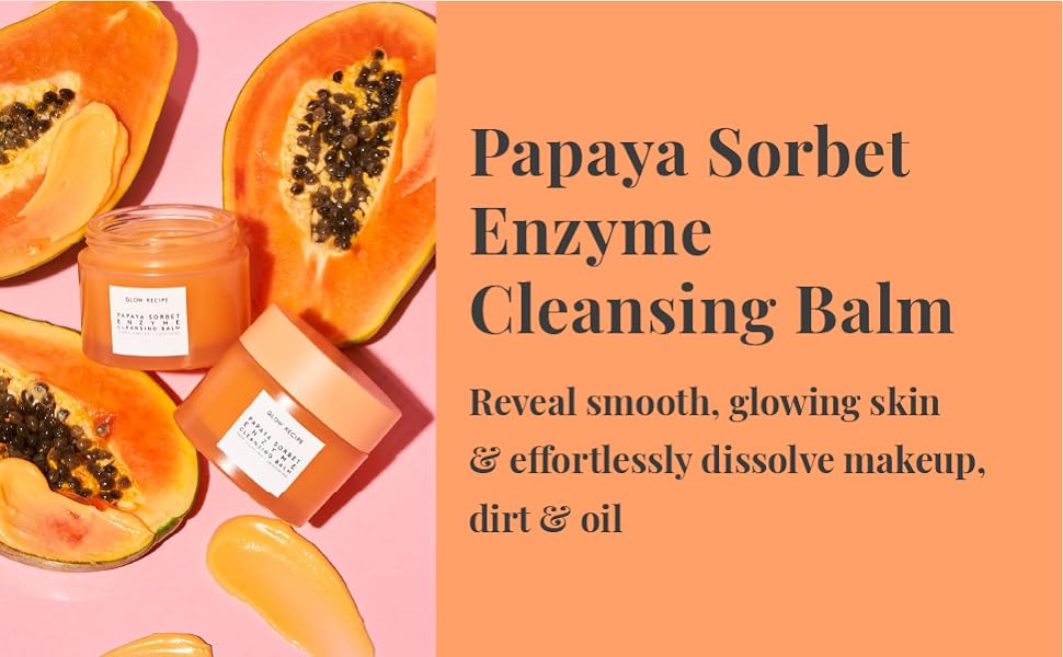 Papaya Sorbet Enzyme Cleansing Balm – Kriz Reales Studio