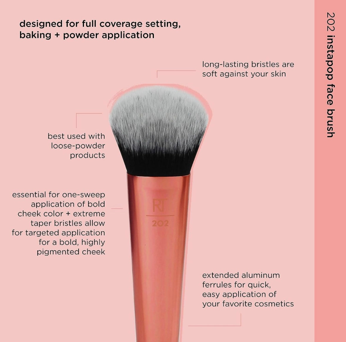 Seamless Complexion Face Brush 241 – Kriz Reales Studio