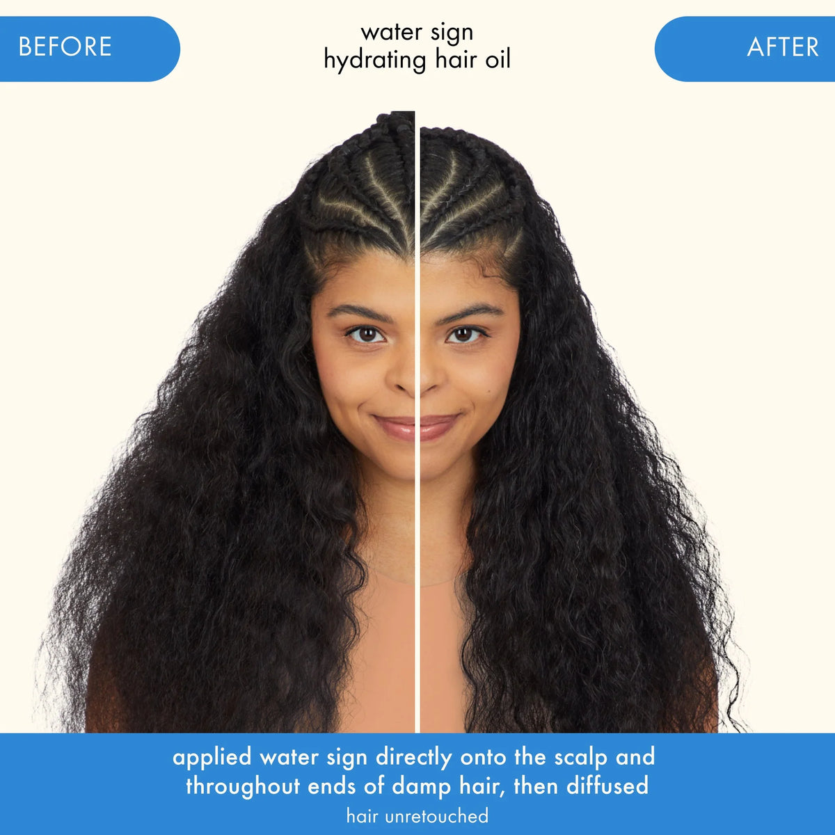 Water sing hydrating hair oil for dry hair – Kriz Reales Studio