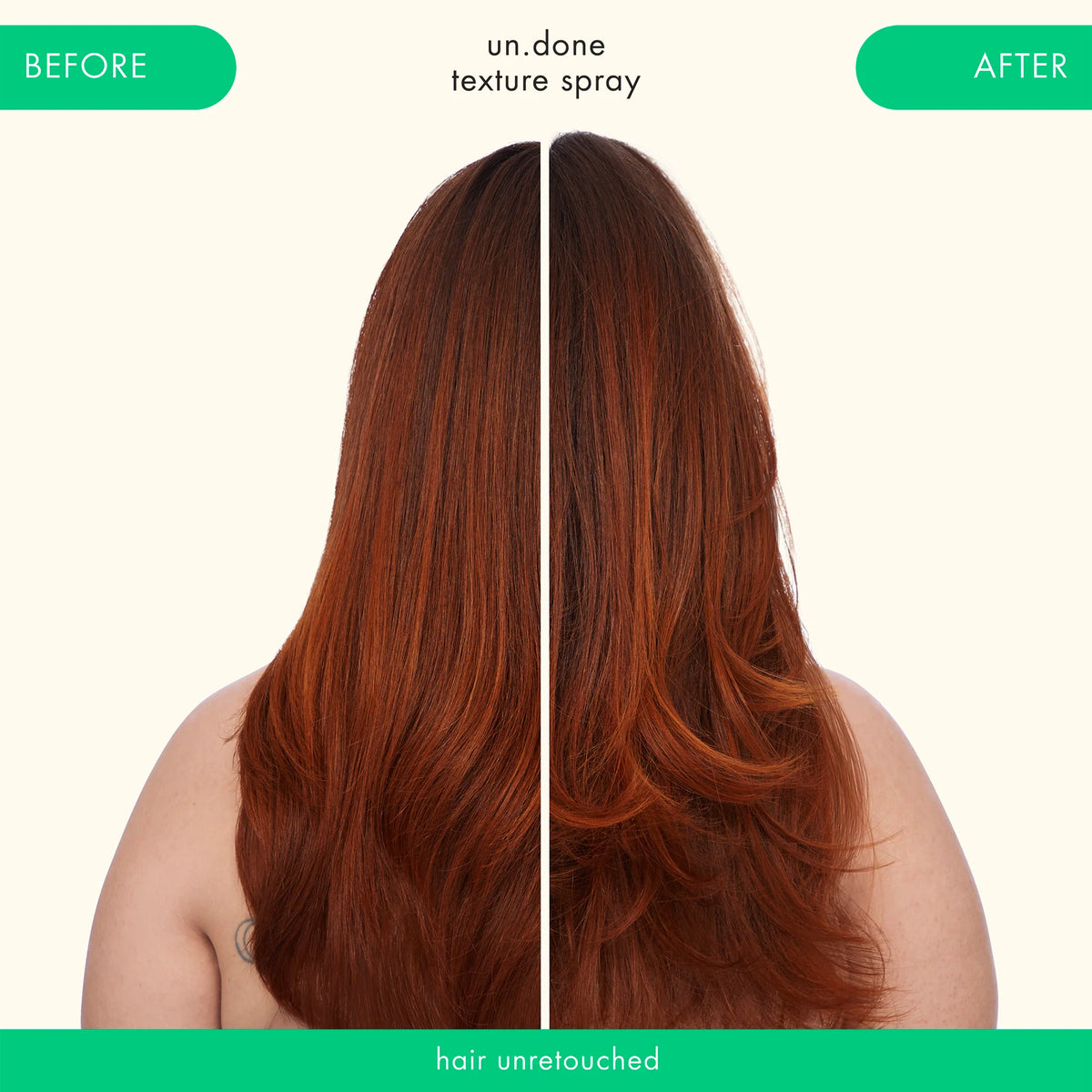 Un done volume and matte texture spray – Kriz Reales Studio