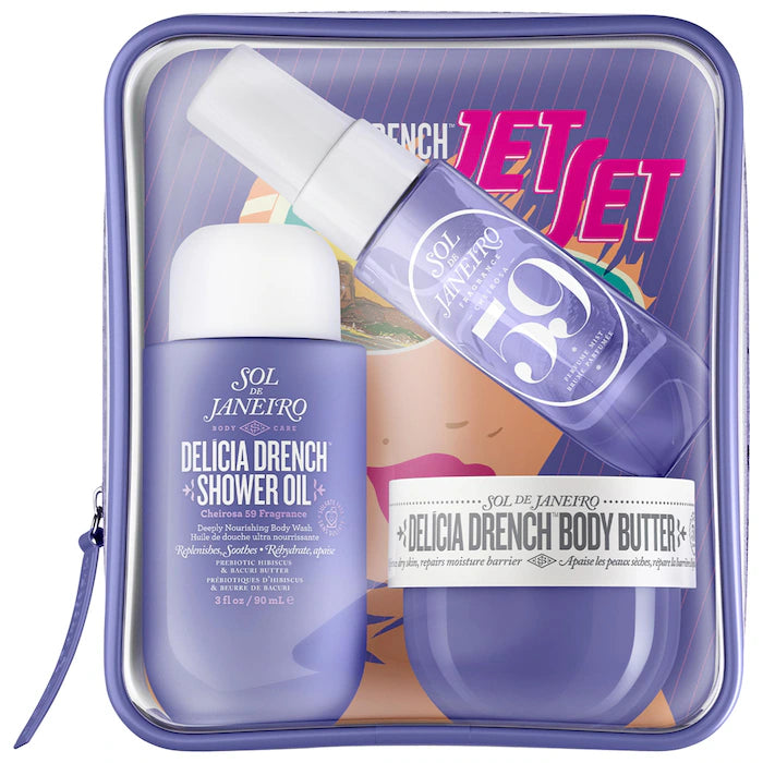 Delícia Drench Jet Set Kit – Kriz Reales Studio