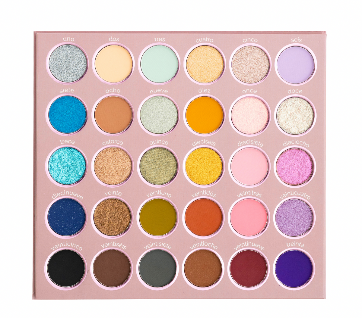 Paleta de Sombras Mis Treinta – Kriz Reales Studio